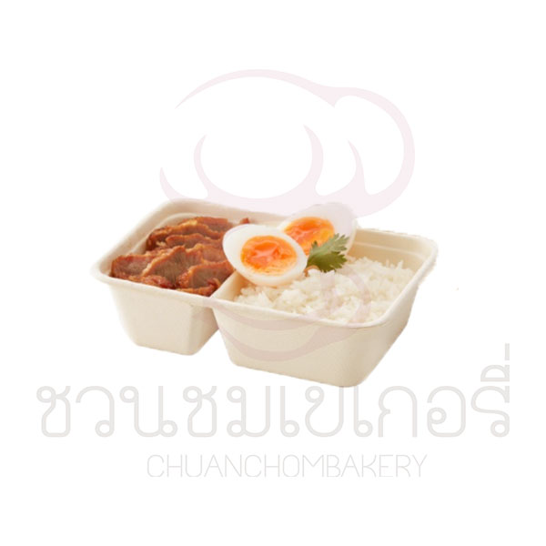 Gracz Simple ชุดถาดชานอ้อย 2 ช่อง 600ml รุ่น T621 รหัส 8857118177788 ...